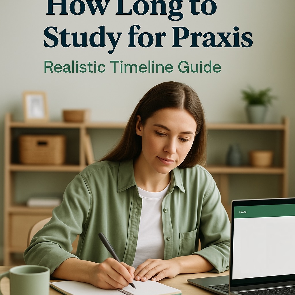 How Long Does It Take to Study for the Praxis? Realistic Timeline 2026 ...