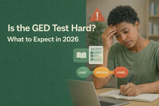 Is the GED Test Hard? What to Expect in 2026 | ParityX Blog